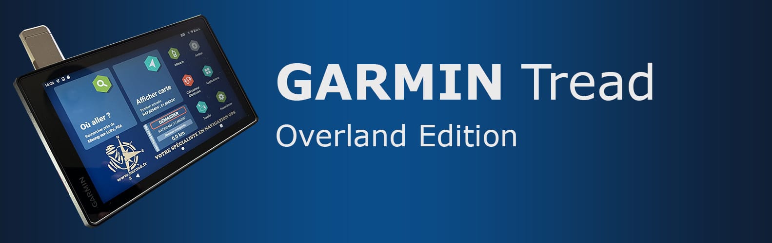 Tuto Garmin Tread - Applications - wokipi